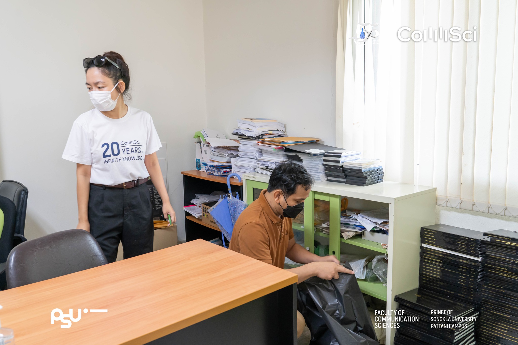 บุคลากรคณะวิทยาการสื่อสาร ร่วมกิจกรรม 5 ส และ Big Cleanning Day ครั้งที่ 1 ประจำปี 2566 ...